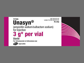 Unasyn 3 (2-1)GM : Coupons & Prices - Rx.com