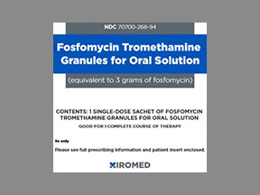 Fosfomycin Tromethamine 3GM : Coupons & Prices - Rx.com