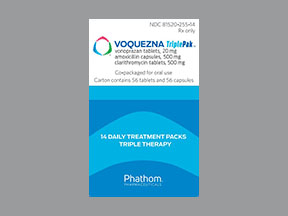 Voquezna Triple Pak 112 Therapy Pack : Coupons & Prices - Rx.com